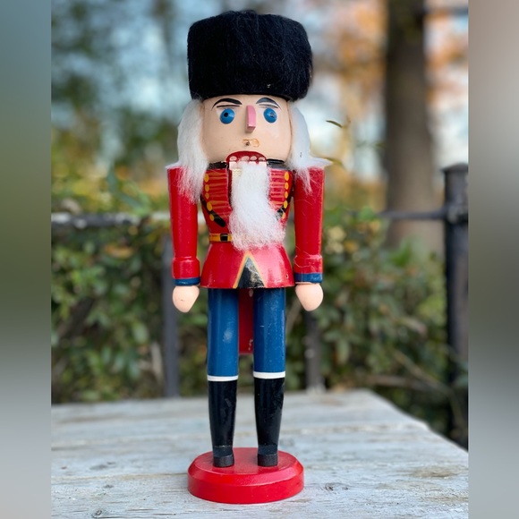 Holiday | British Guard Wood 11 Inch Nutcracker Christmas Decor | Poshmark